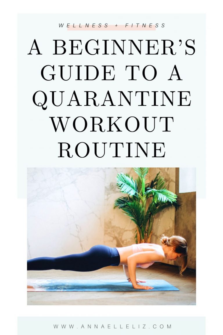 A Beginner’s Guide to a Quarantine Workout Routine | Anna Elle Liz